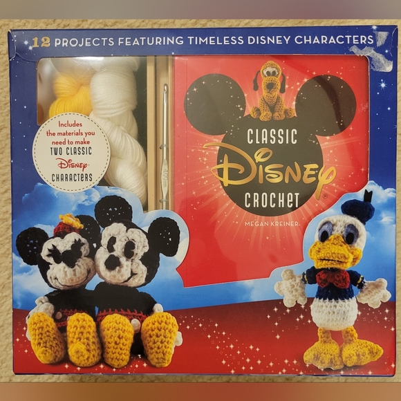 Disney | Other | Classic Disney Crochet Kit Nib Recreate Classic Disney ...